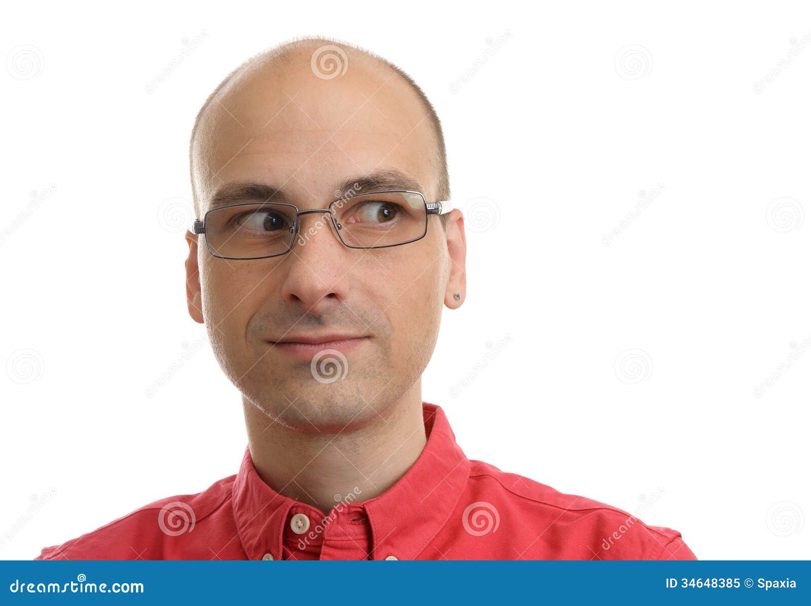 Man Looking Left Royalty Free Stock Photo - Image: 34648385