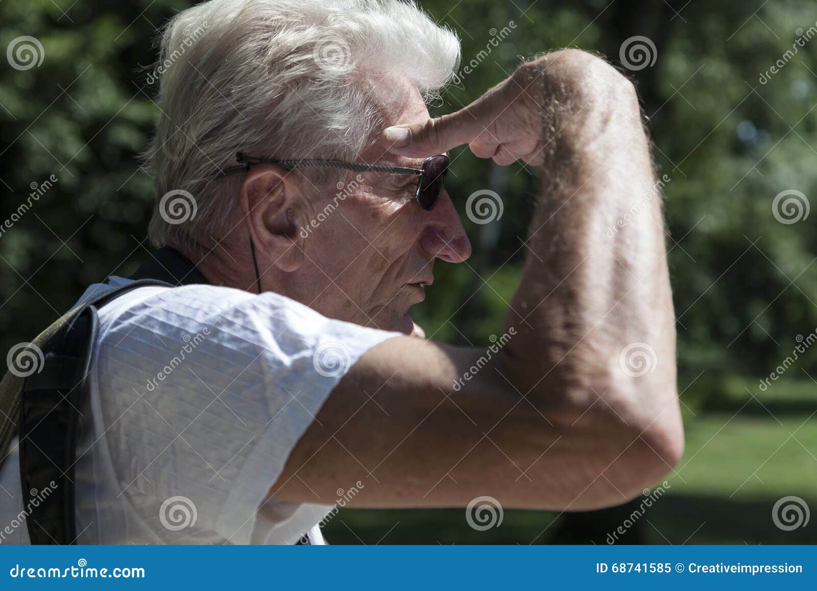 Man looking for something stock image. Image of search - 68741585