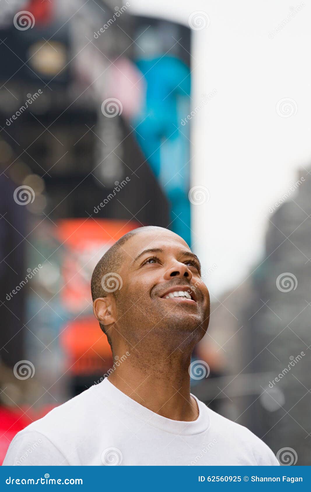 Man looking up stock image. Image of portrait, passion - 62560925
