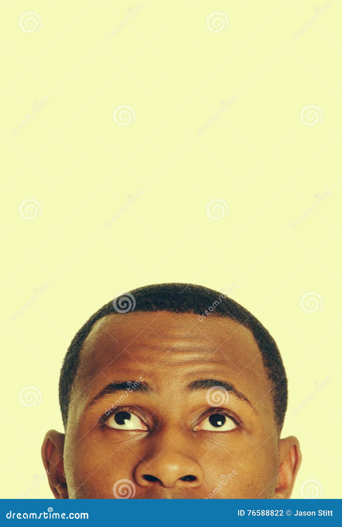 Man Looking Up stock photo. Image of american, vintage - 76588822