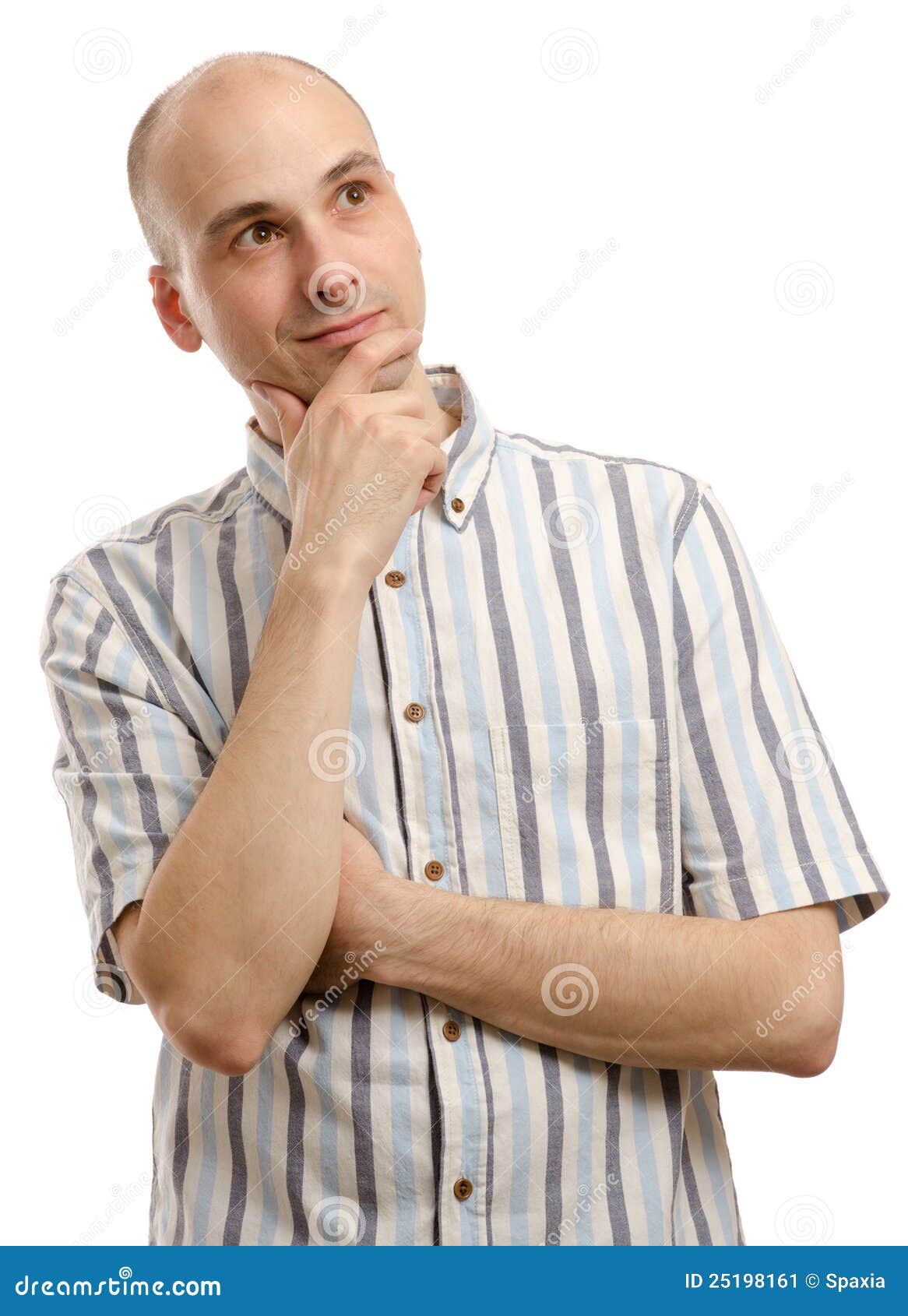 Man looking upwards stock image. Image of person, happy - 25198161