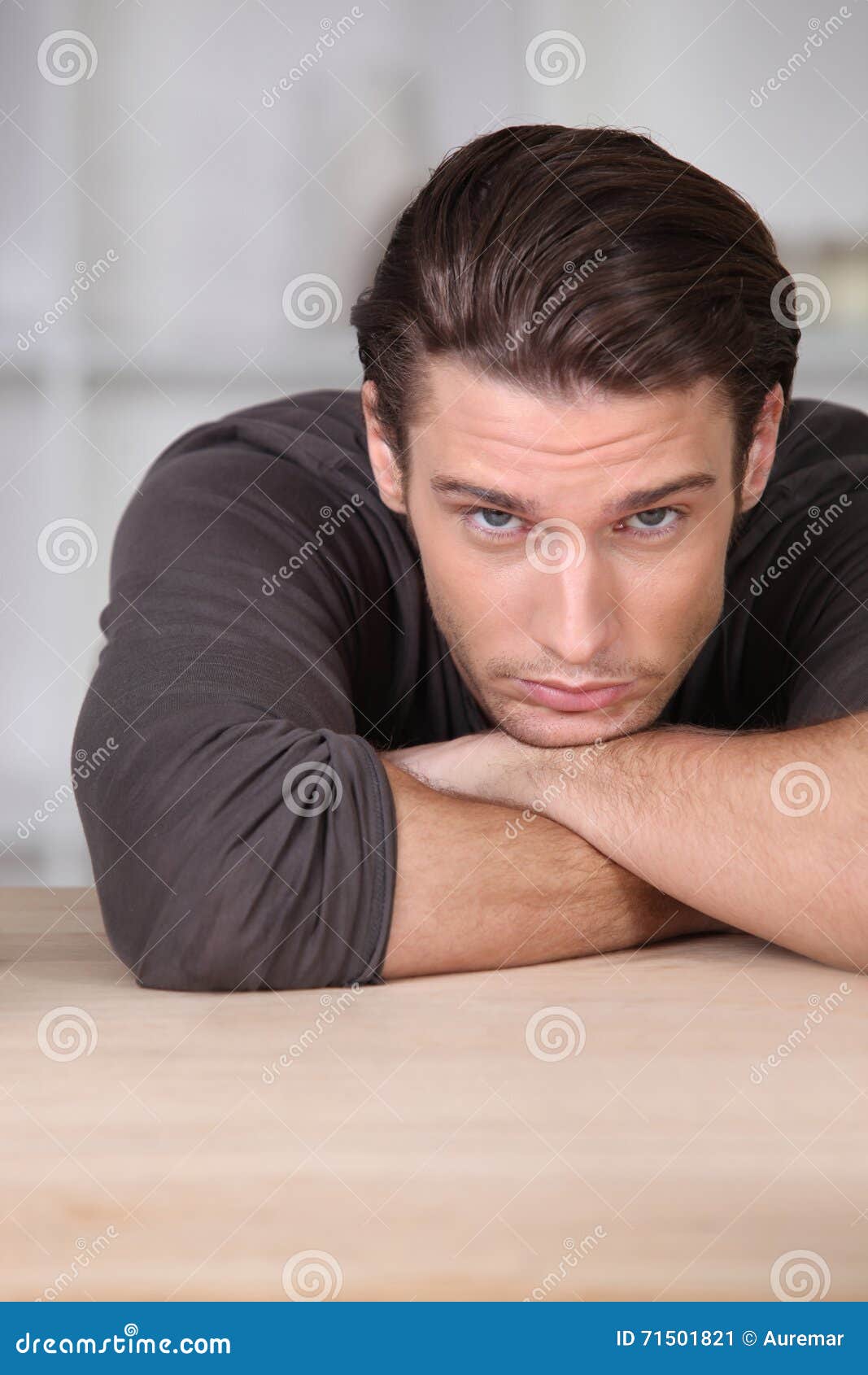 Man looking very bored stock image. Image of attracting - 71501821