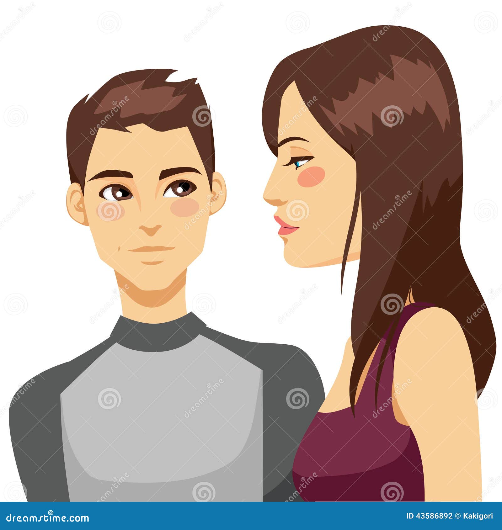 Man Looking Woman stock vector. Image of first, beautiful - 43586892 Man Looking Woman stock vector. Image of first, beautiful - 43586892