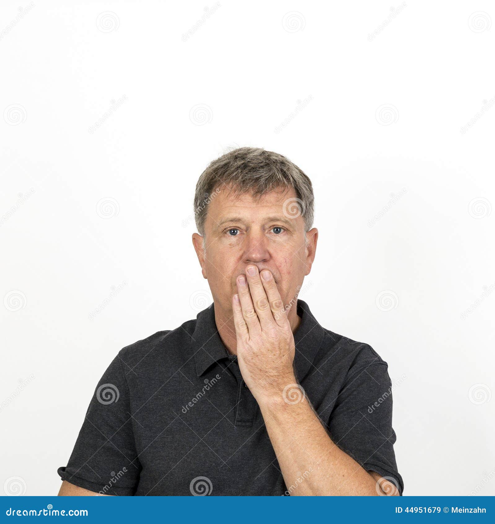 Man looks shocked stock image. Image of looking, face - 44951679