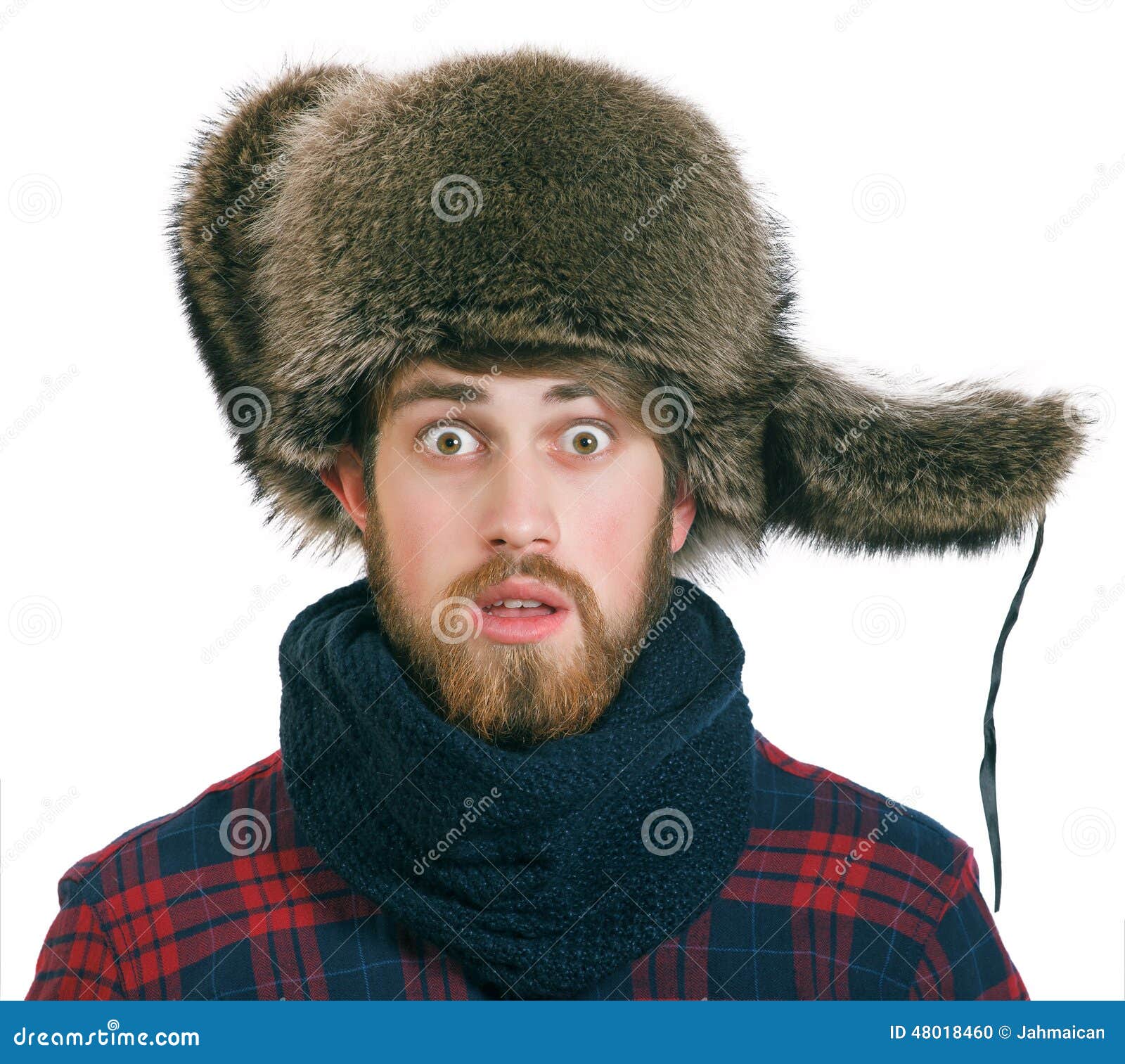 Man looks silly stock photo. Image of individuality, human - 48018460