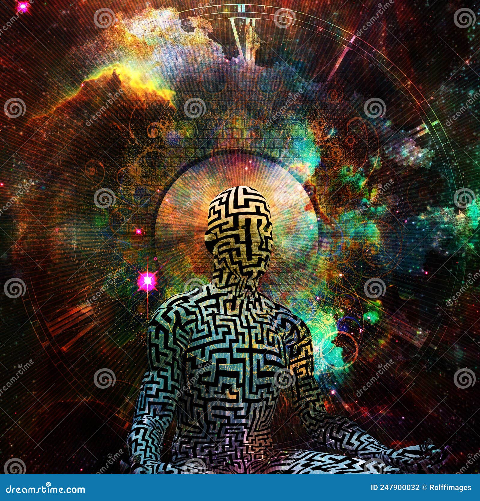 A Vivid Space Background Filled With Celestial Wonders, Stars, And ...