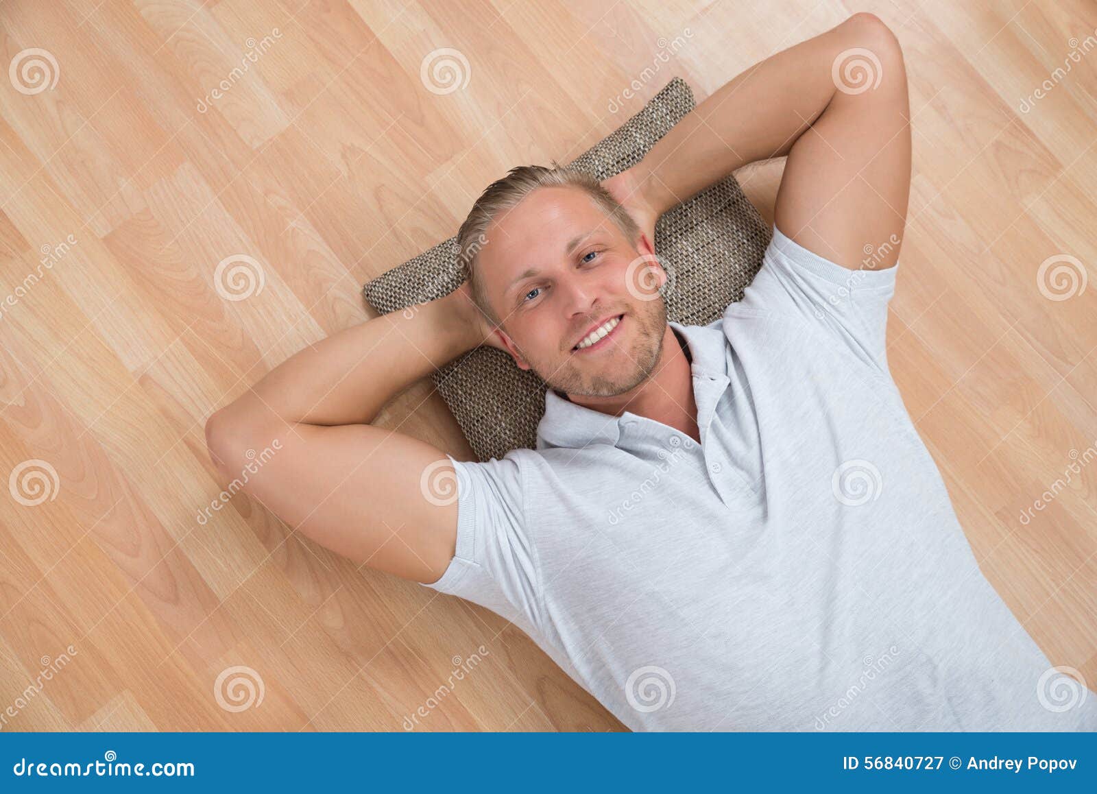 Man Lying on Floor stock image. Image of high, expressive - 56840727