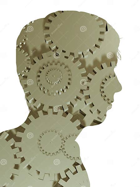 Man Machine stock illustration. Illustration of invention - 1745139