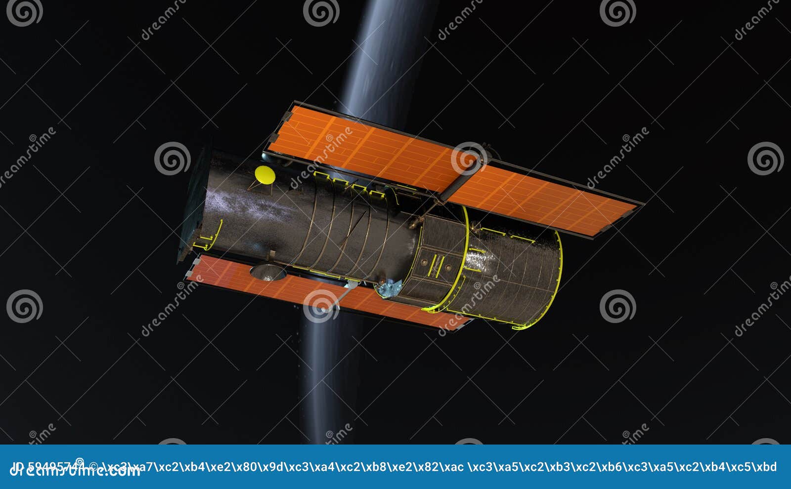 Man-made satellite stock photo. Image of heavenly, technology - 59495744
