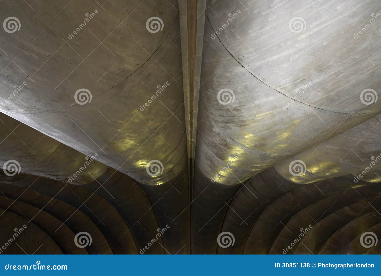 Man-made Tunnel Resembles Vortex PortugalÂ Stock Photo - Image of ...
