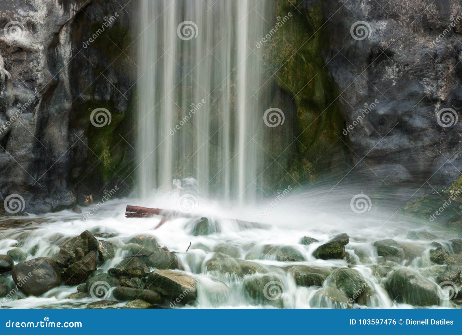 Man made waterfall stock photo. Image of artificial - 103597476