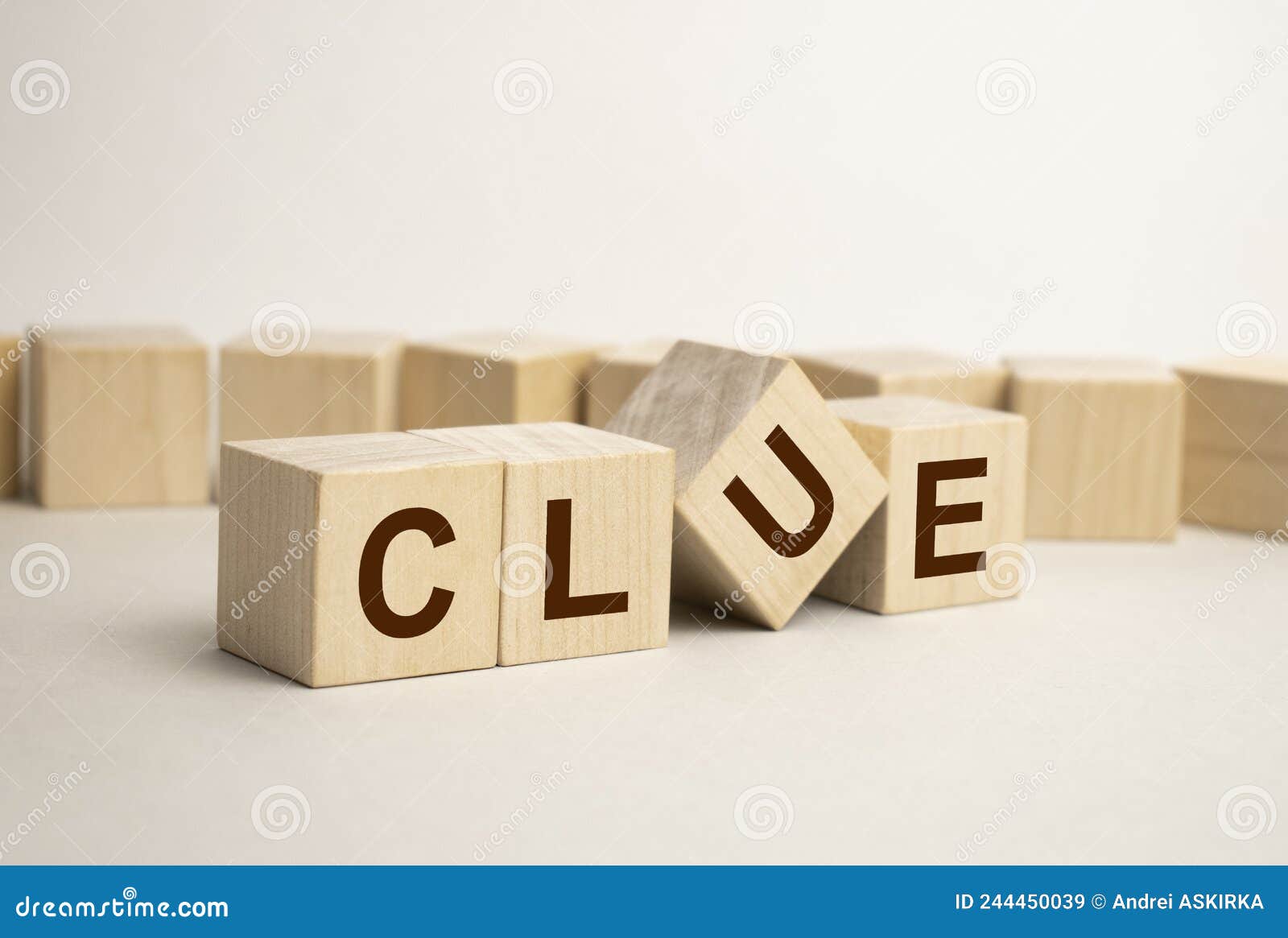 Man Made Word CLUES with Wood Blocks Stock Image - Image of playground ...