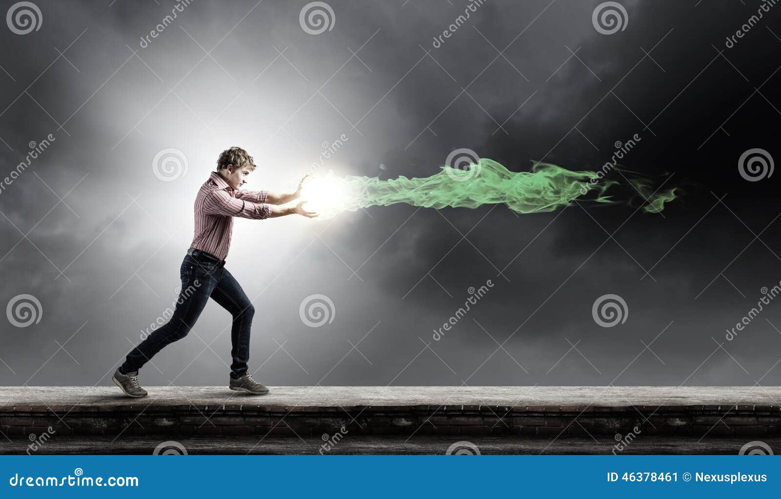 Man magician stock image. Image of magic, fiction, magician - 46378461