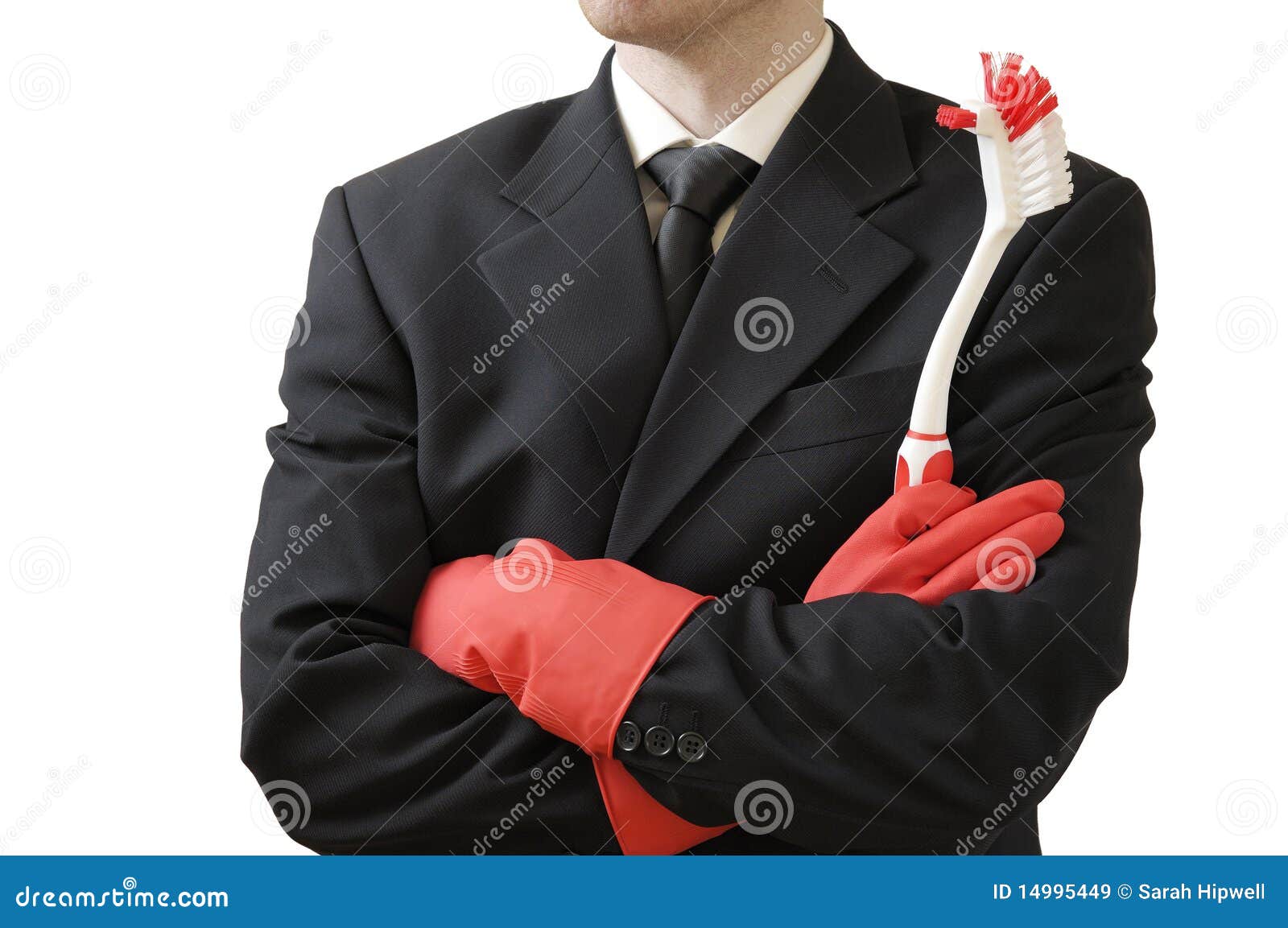 Man maid stock image. Image of domestic, suit, cleaning - 14995449