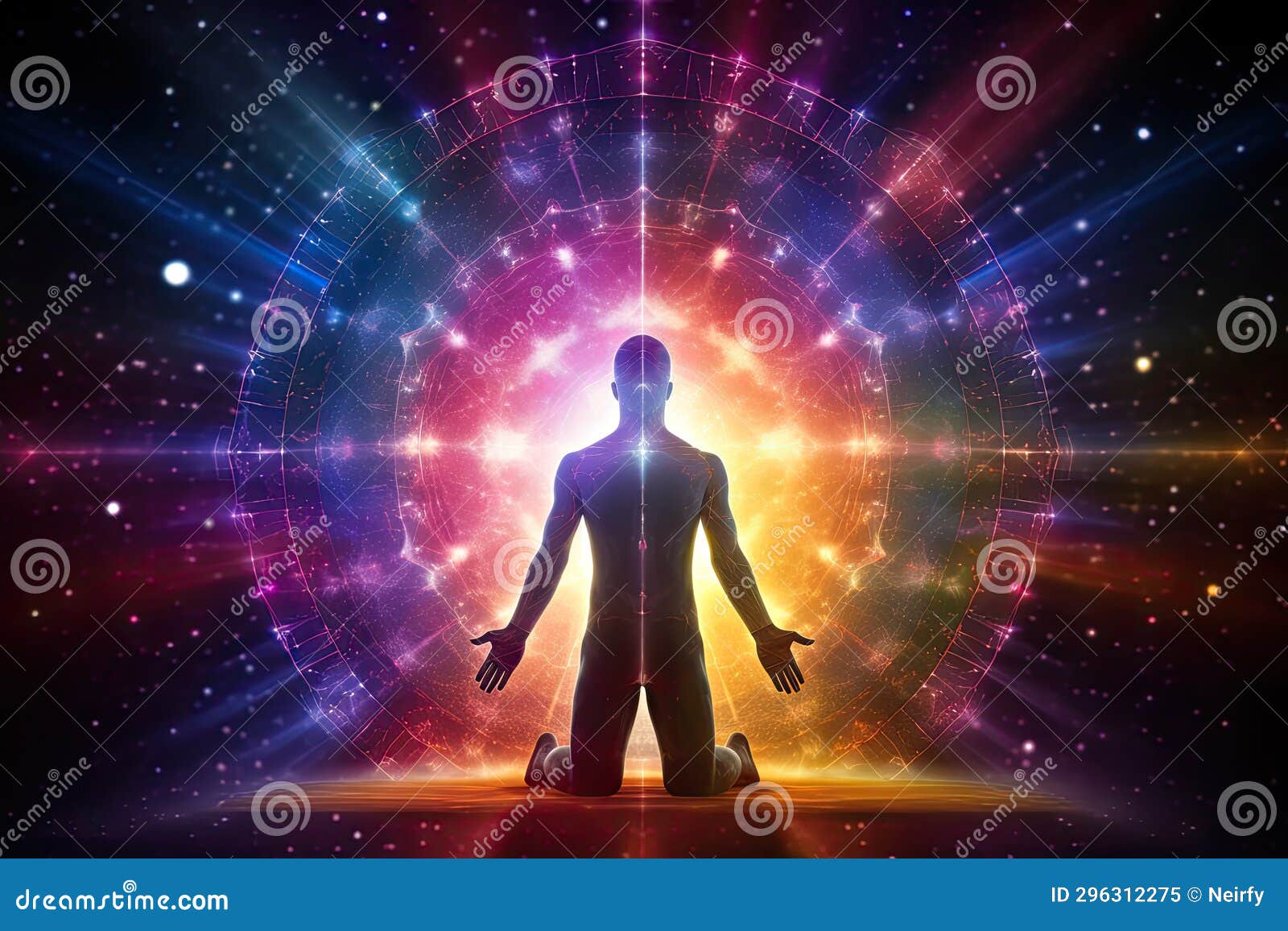 Man main chakras scheme stock illustration. Illustration of motion ...