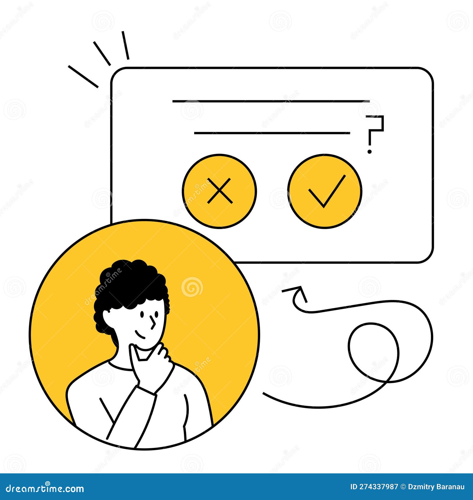Approve Web Interface Button Clicked With Mouse Cursor Green Color