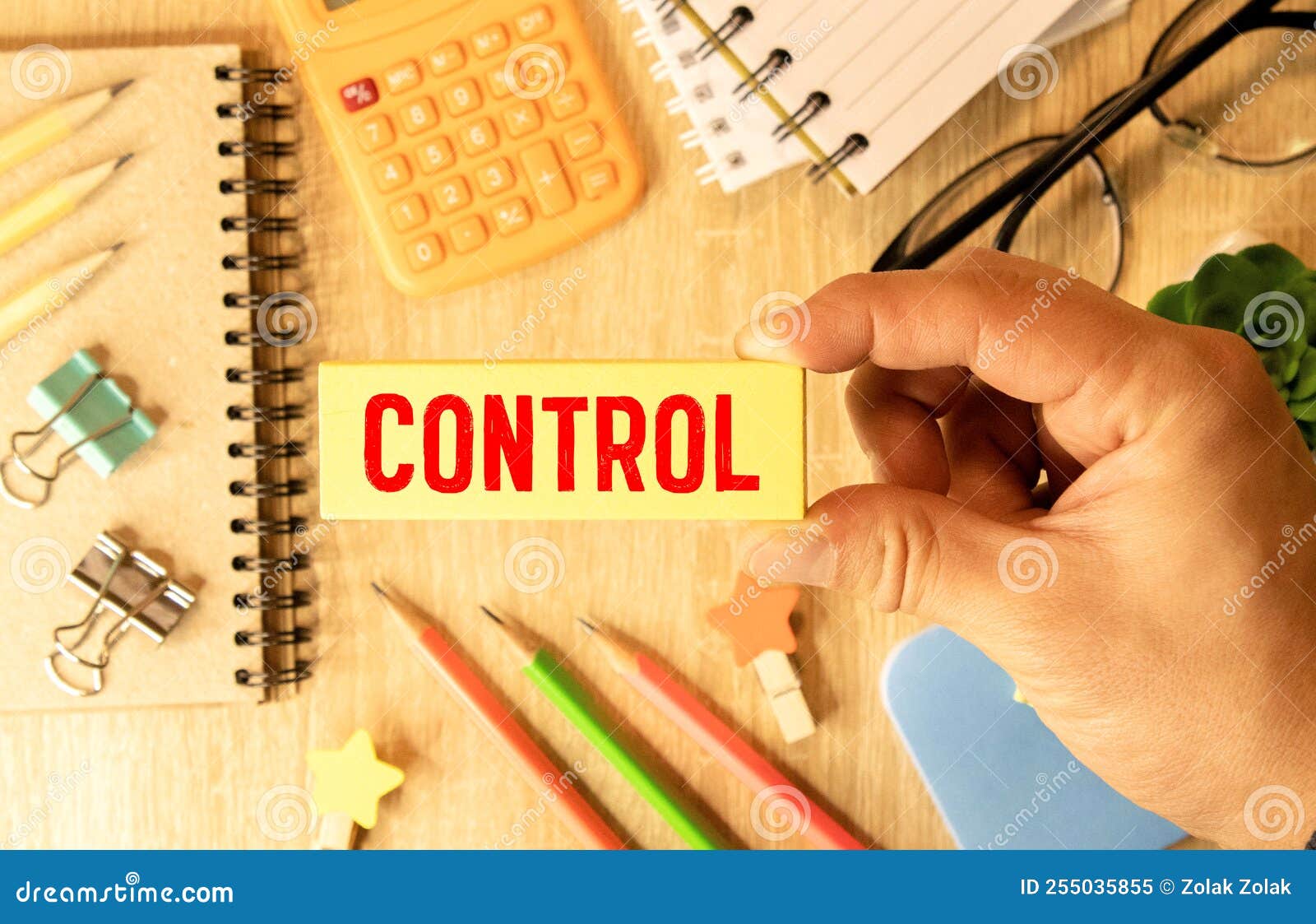 Man Makes Up The Word Controls. Business And Process Management Concept ... Man Makes Up The Word Controls. Business And Process Management Concept ...
