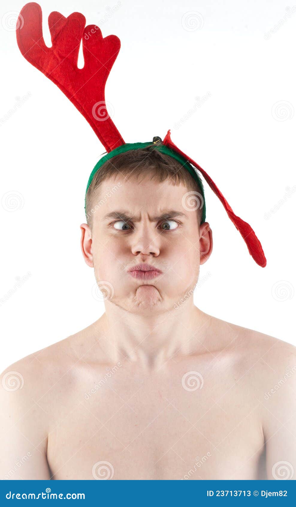 Man making funny face stock image. Image of happy, head - 23713713
