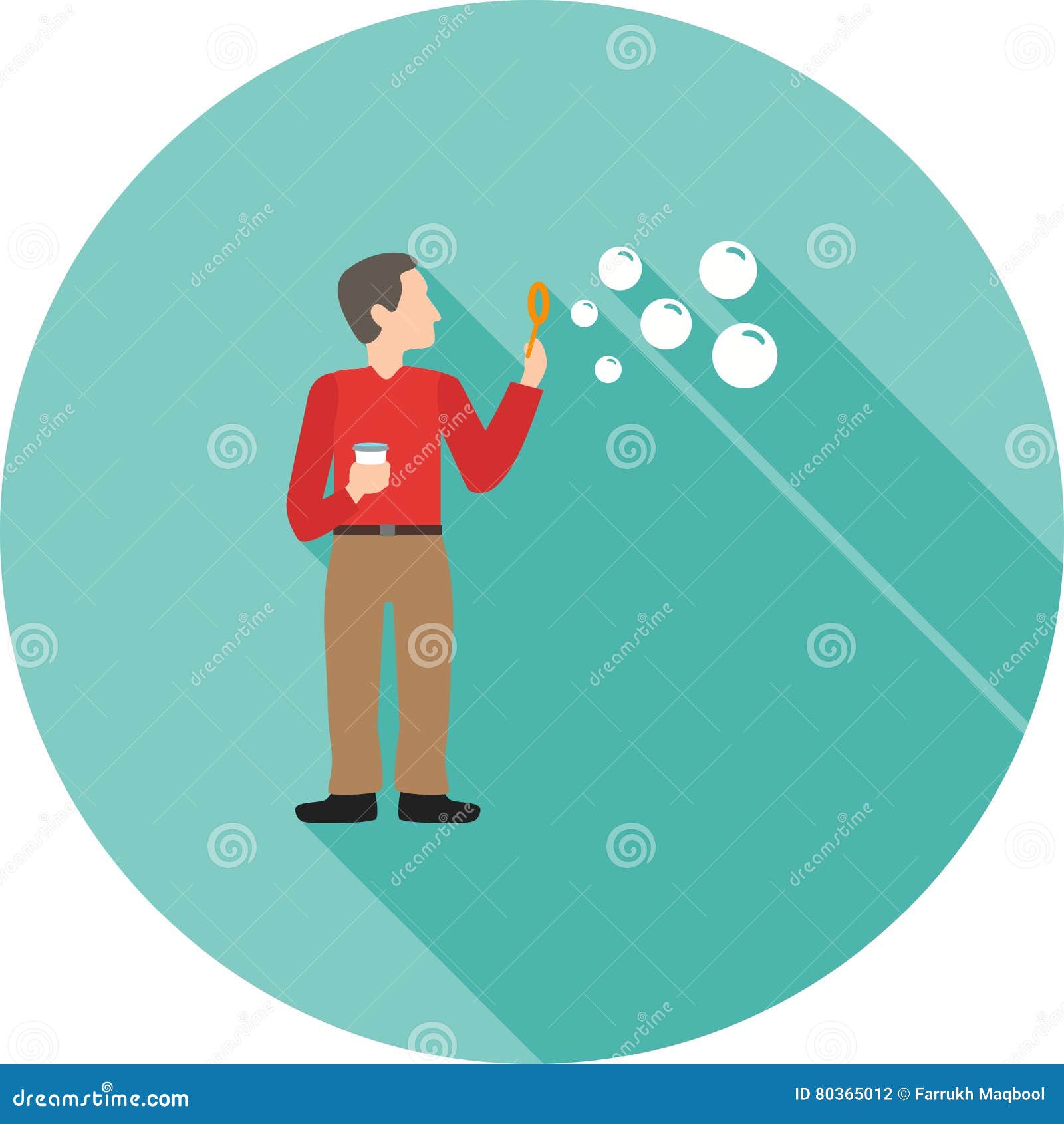 Man Making Soap Bubbles stock vector. Illustration of blowing - 80365012 Man Making Soap Bubbles stock vector. Illustration of blowing - 80365012