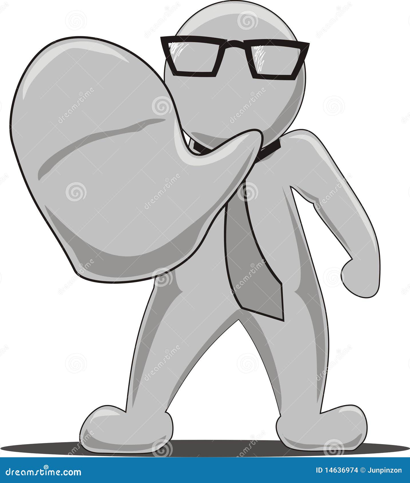 Man Making a stop sign stock illustration. Illustration of halt - 14636974