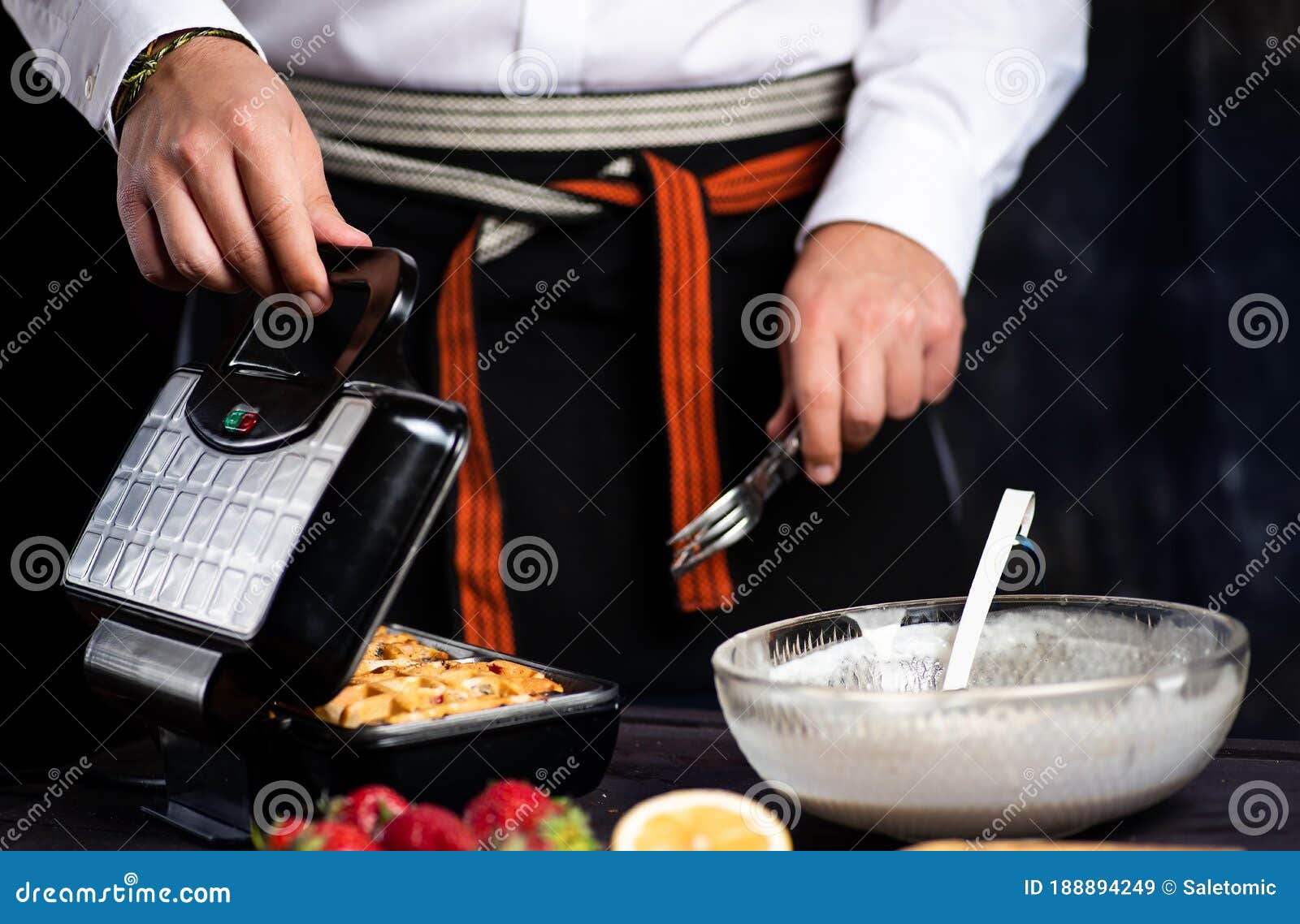 301 Man Making Waffles Stock Photos - Free & Royalty-Free Stock Photos ...
