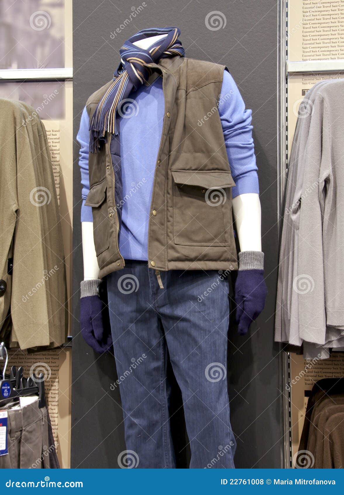 Man mannequin in shop stock photo. Image of shopping - 22761008