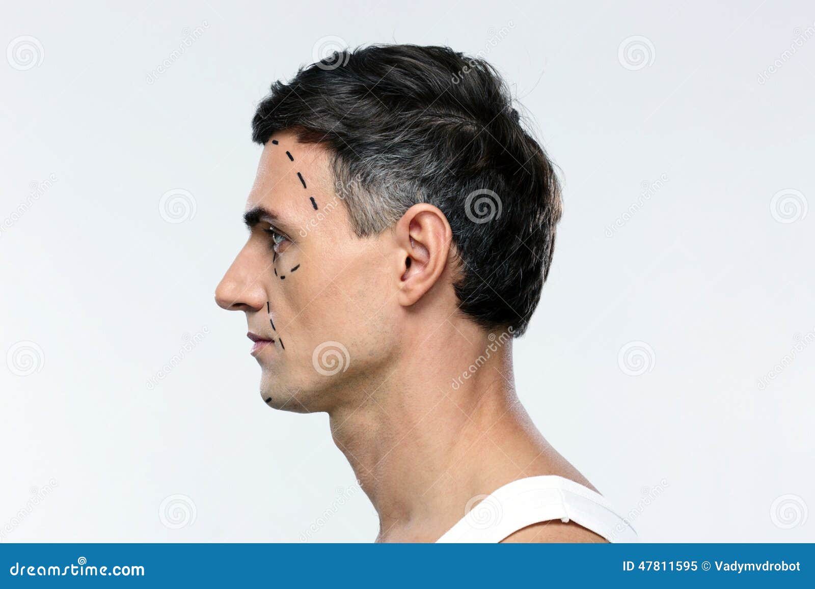 Portrait Of A Marked Cape Vulture Or Cape Griffon Also Known As Kolbe`s ...