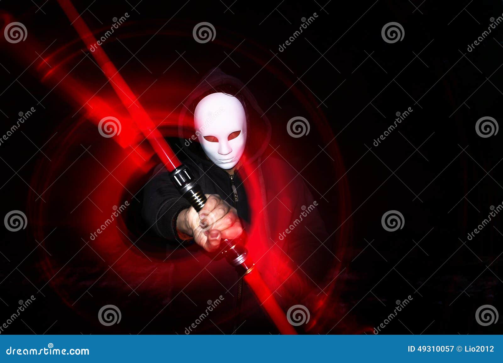 Man In The Gas Mask Holding A Burning Flower. Radiation Influence ...