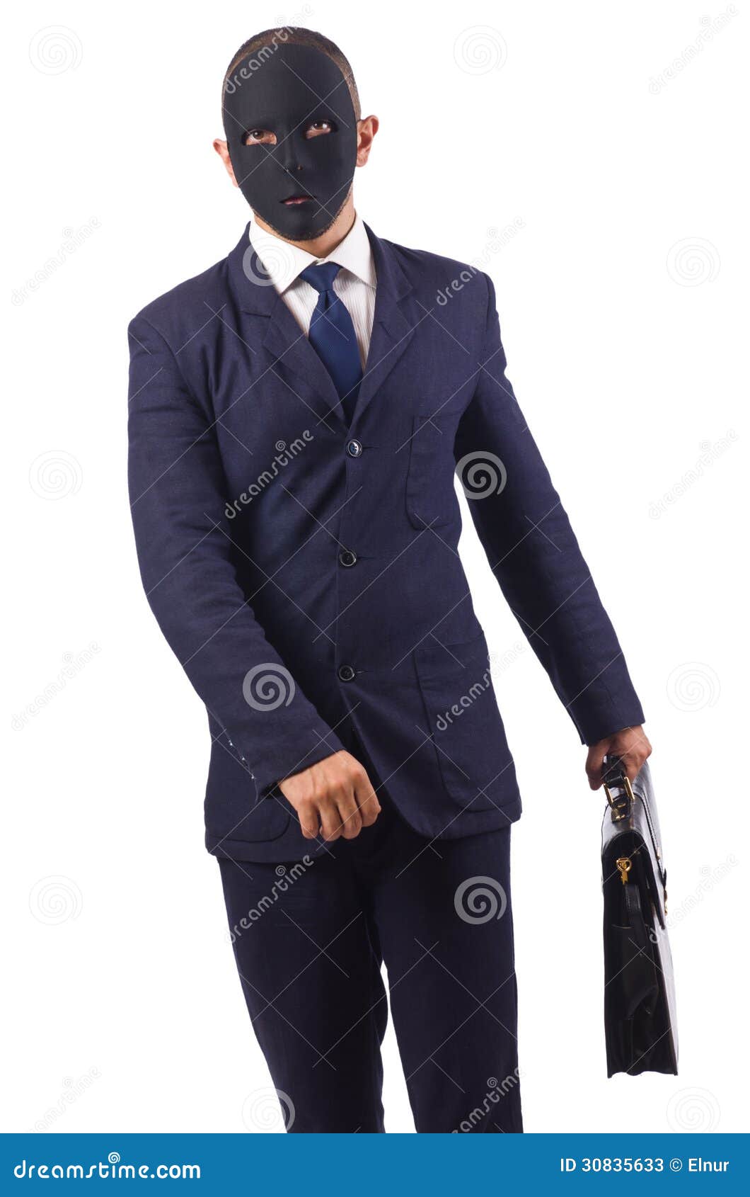 Man with mask stock image. Image of background, businessman - 30835633