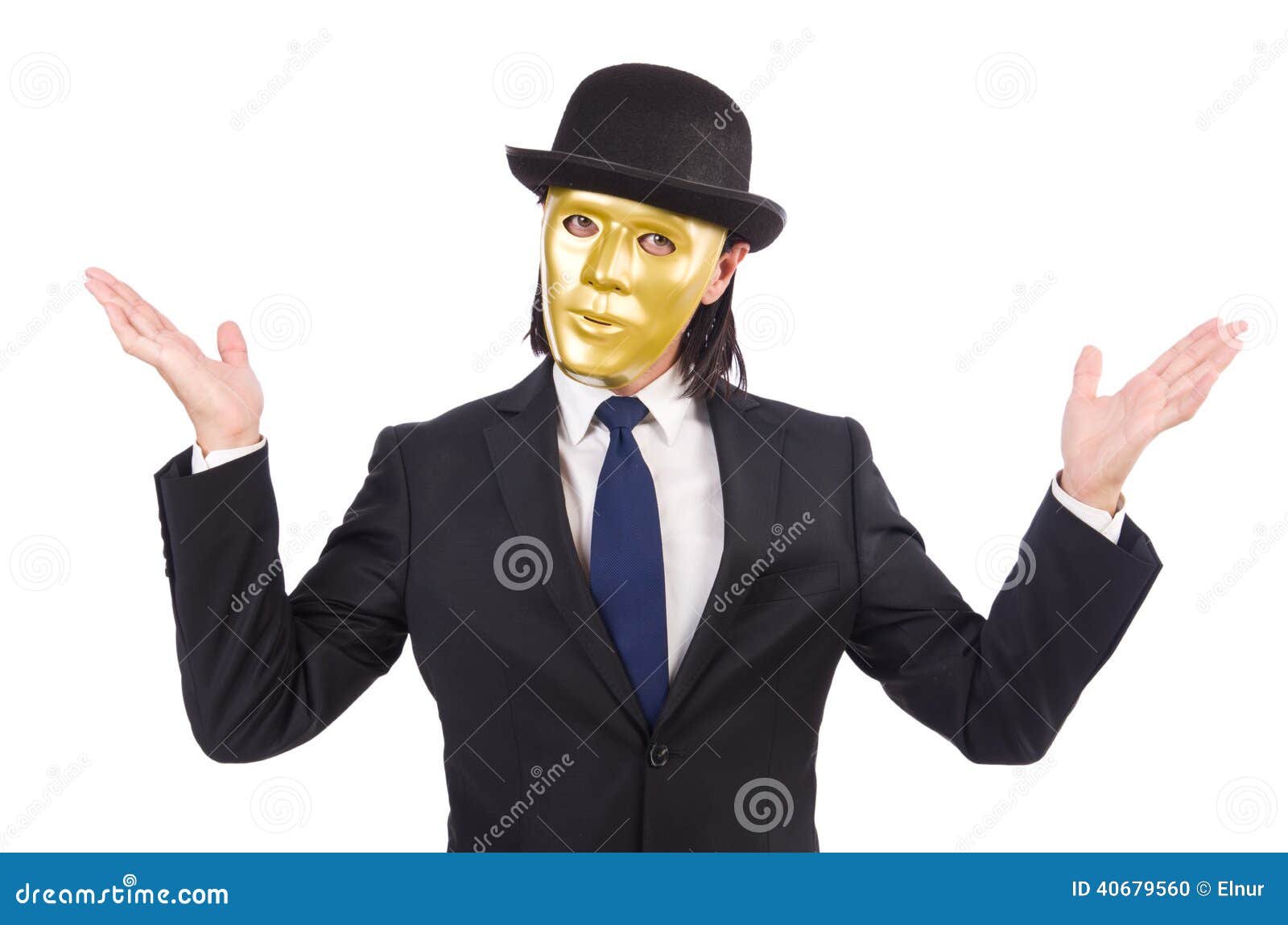 Man with mask stock photo. Image of business, face, caucasian - 40679560