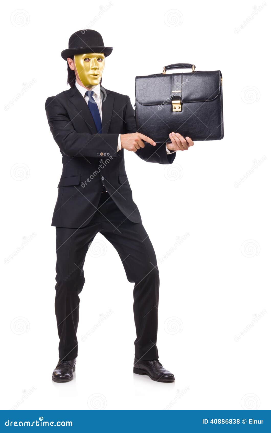 Man with mask stock photo. Image of handsome, businessman - 40886838