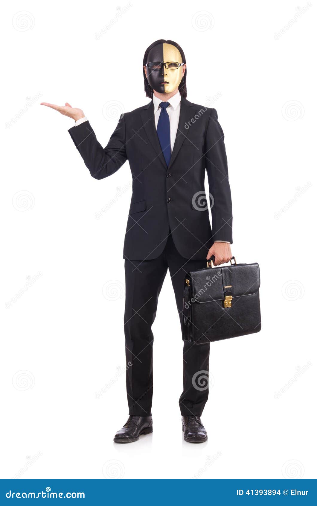 Man with mask isolated stock photo. Image of impostor - 41393894