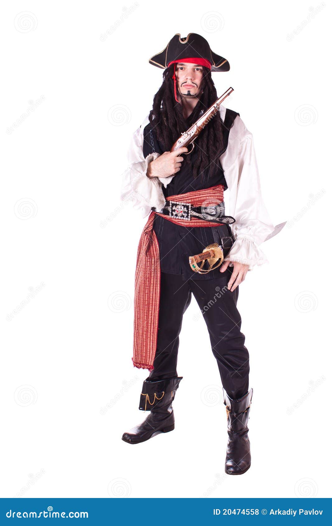 Man in Masquerade. pirate stock photo. Image of daring - 20474558