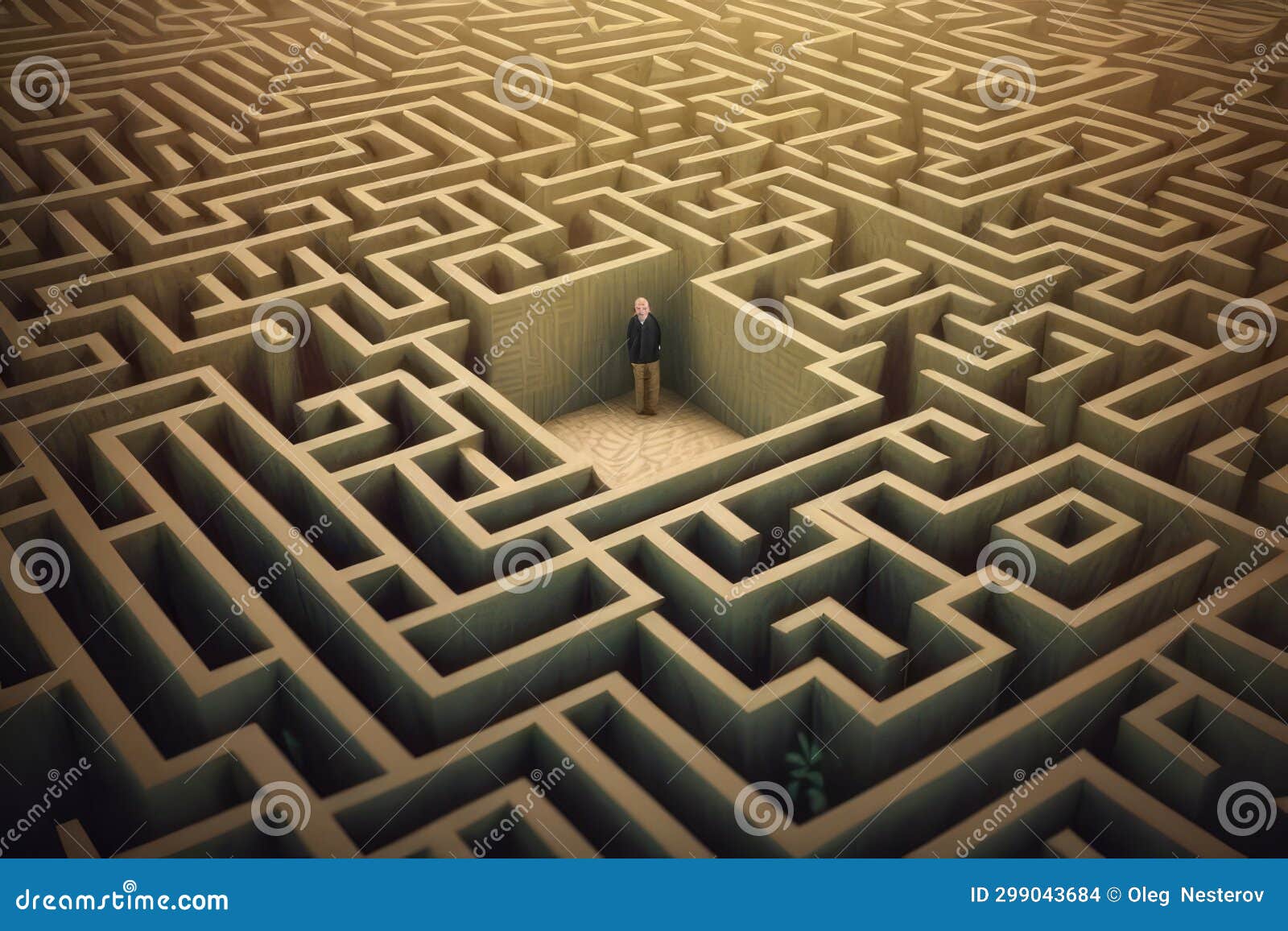 Man in the Maze, the Concept of Hard Choices Generative AI.difficulty ...