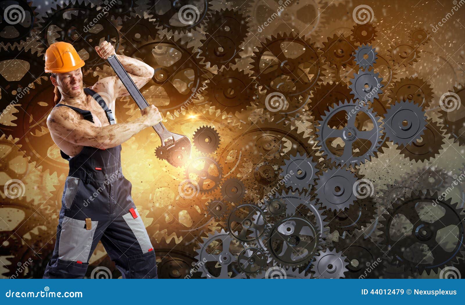 Man mechanic stock image. Image of mechanic, engineering - 44012479