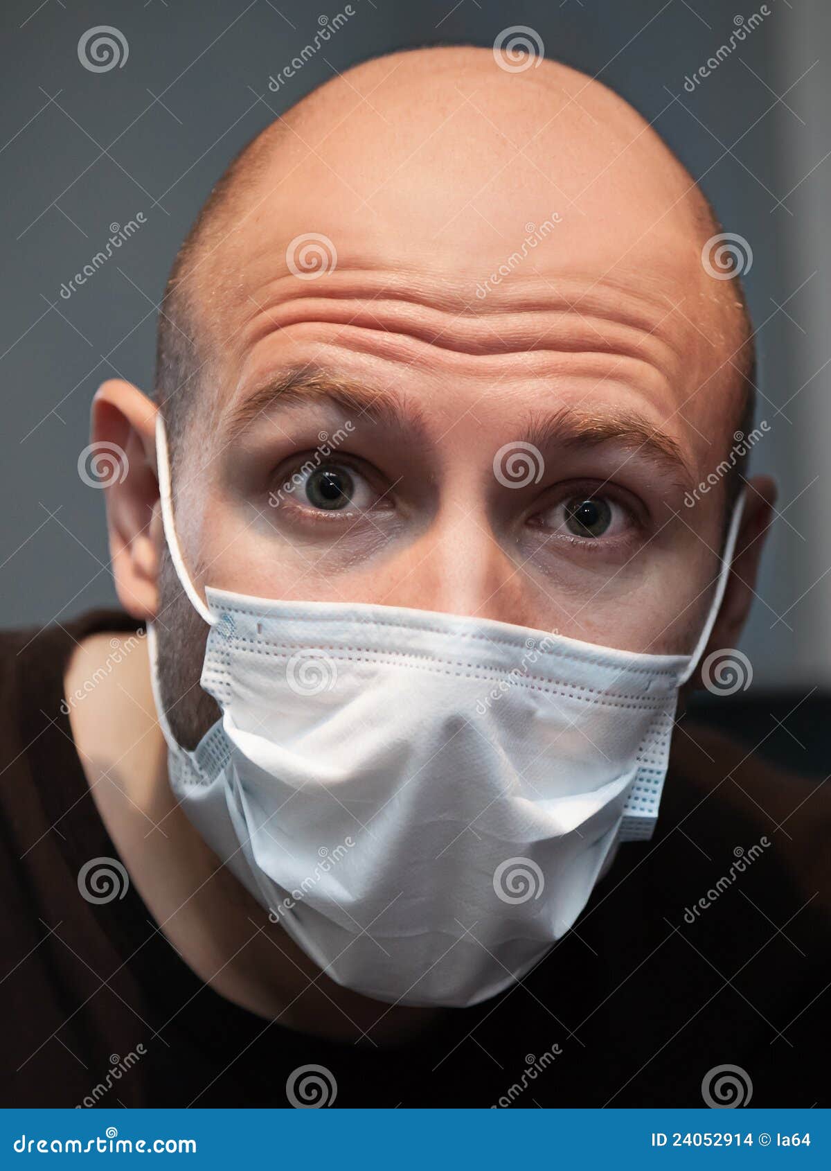 Man in medicine mask stock photo. Image of medical, nurse - 24052914