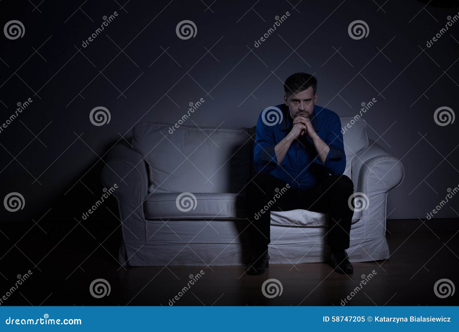 Man Mentally Distraught after Funeral Stock Image - Image of lone ...