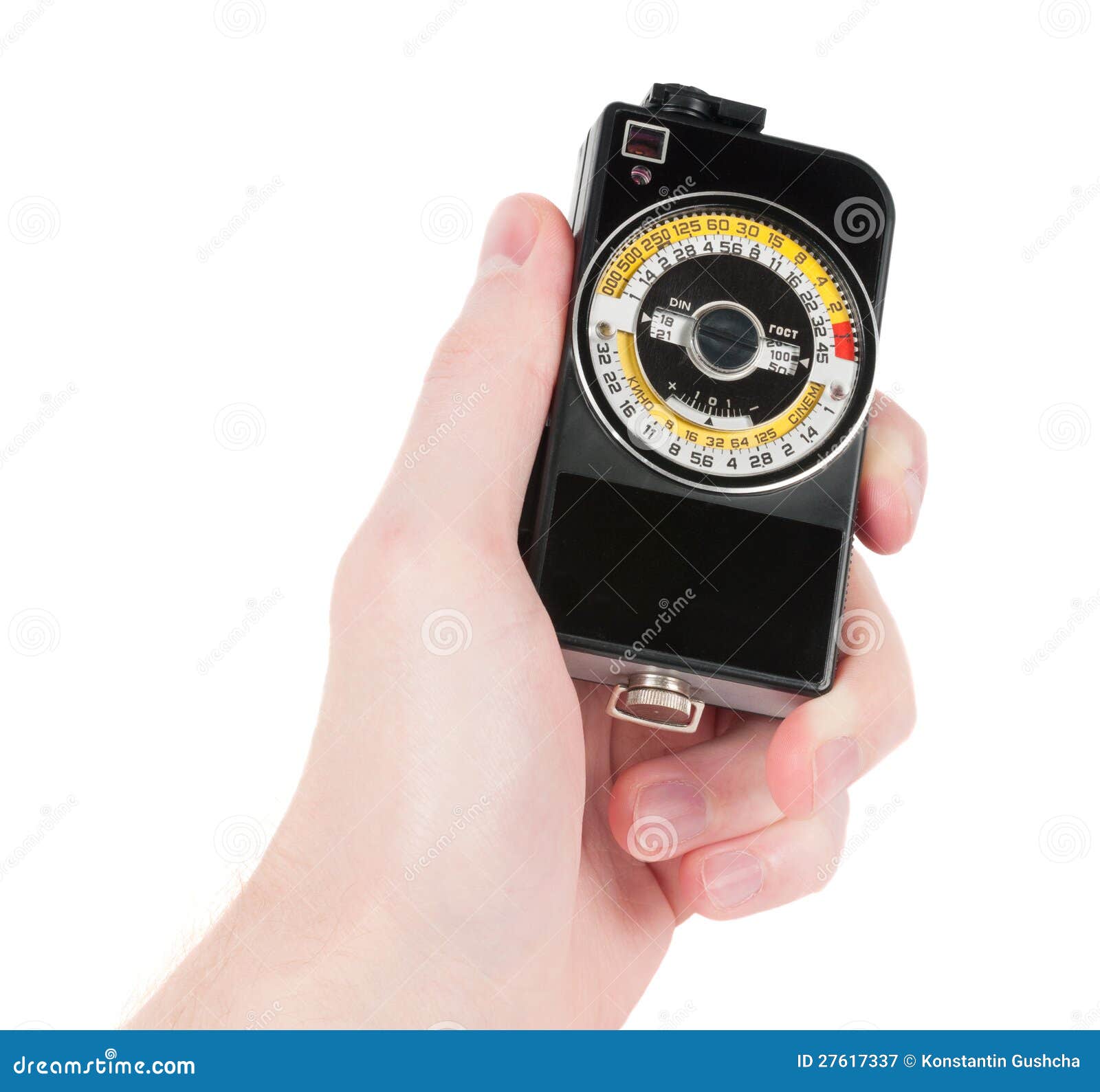 Man meters light stock image. Image of aperture, existing - 27617337