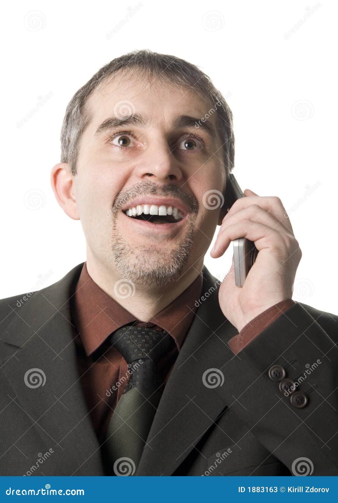 Man with mobile phone stock image. Image of phone, face - 1883163