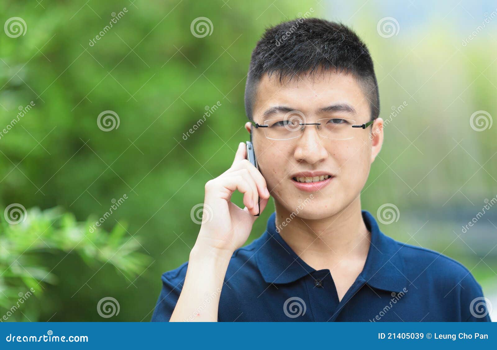 Man with mobile phone stock image. Image of messages - 21405039