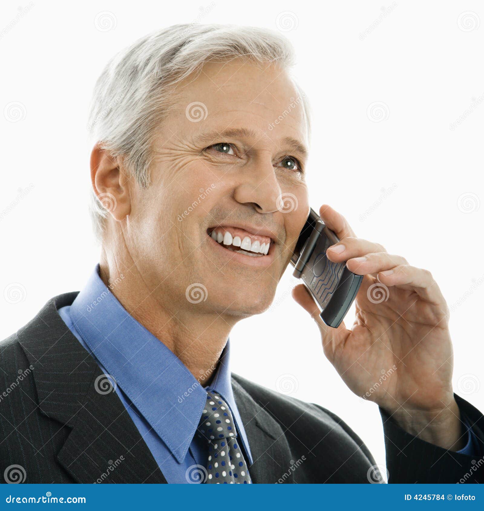 Man on mobile phone. stock photo. Image of person, connection - 4245784