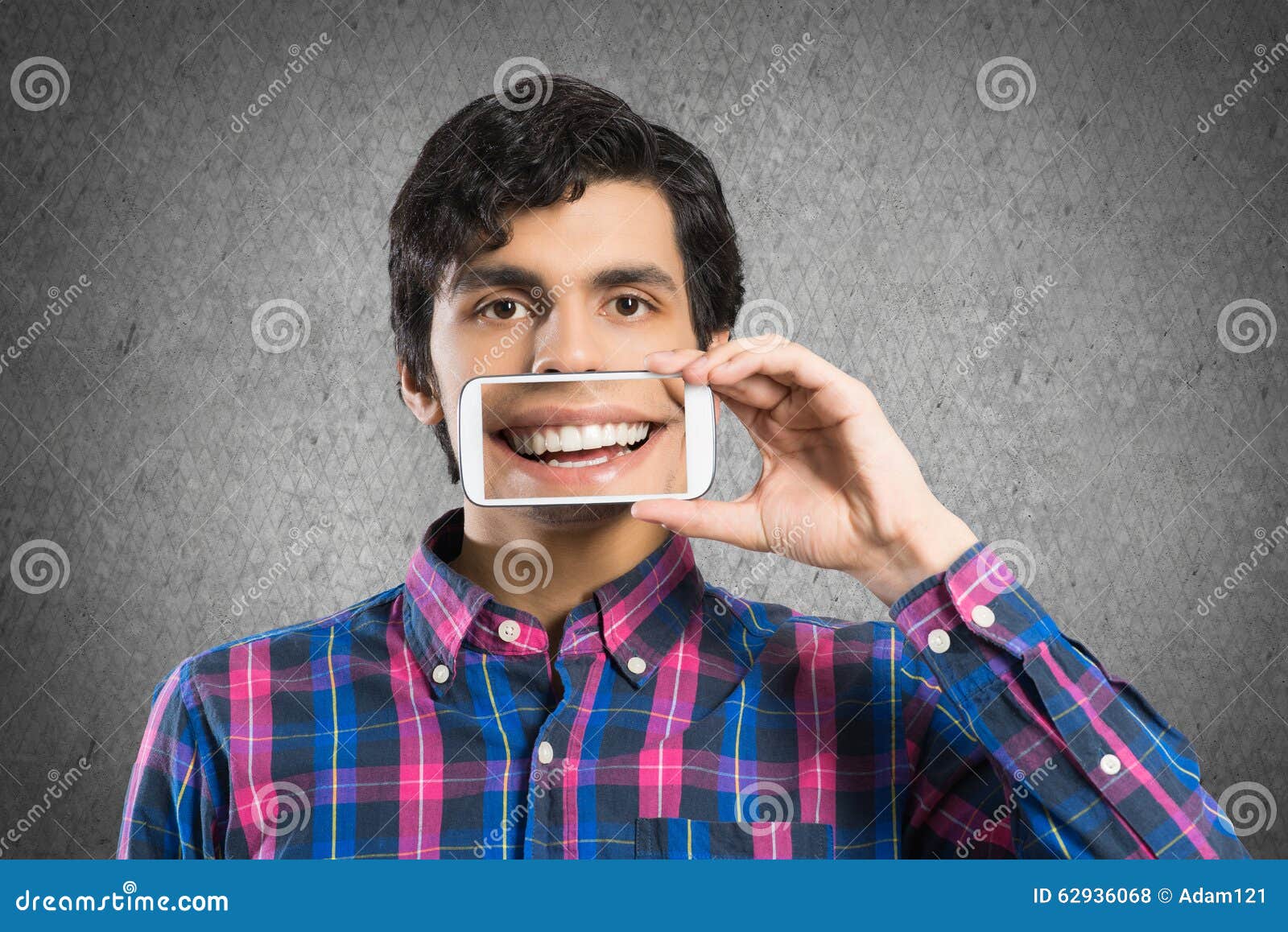 Man with mobile phone stock photo. Image of speechless - 62936068
