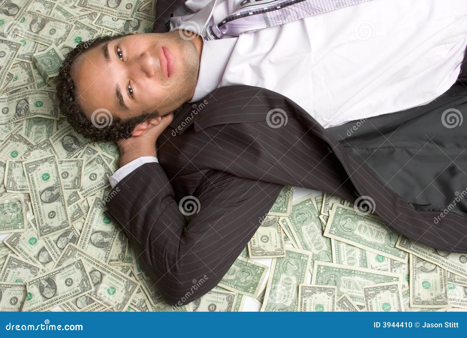 Man with Money stock photo. Image of businessman, professional - 3944410
