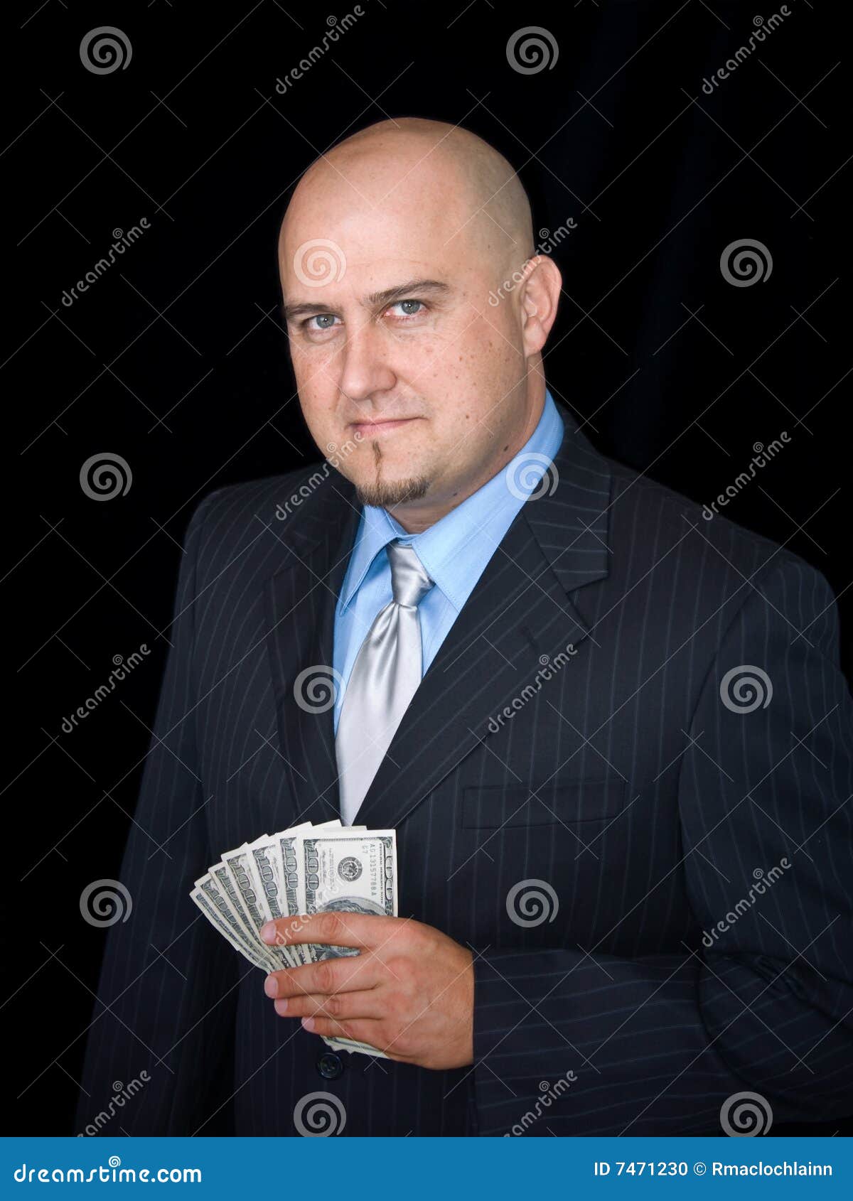 Man with Money stock photo. Image of confident, money - 7471230