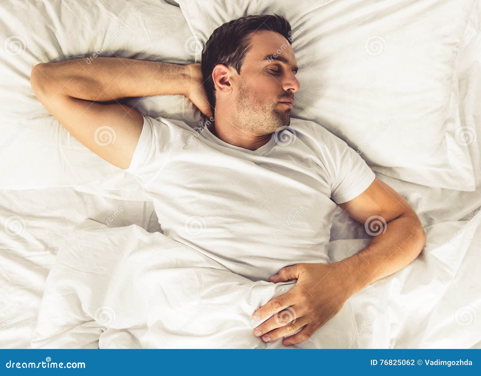 Man in the morning stock photo. Image of expression, lifestyle - 76825062