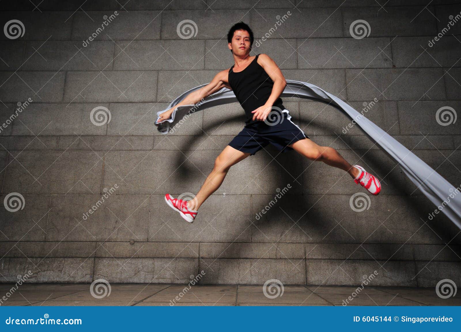Man in Motion 2 stock photo. Image of dance, create, flowy - 6045144