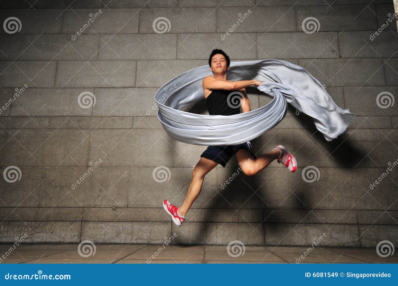 Man in Motion 6 stock image. Image of shine, cloth, fast - 6081549