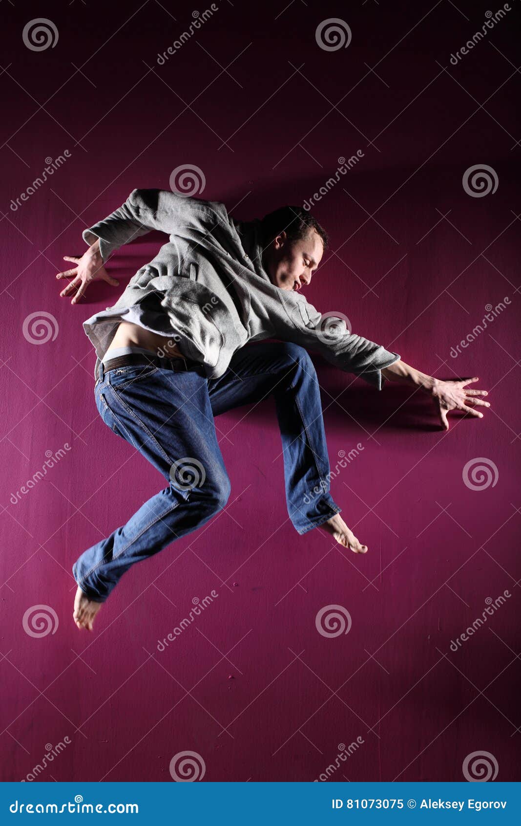 Man in motion stock image. Image of fitness, exercising - 81073075