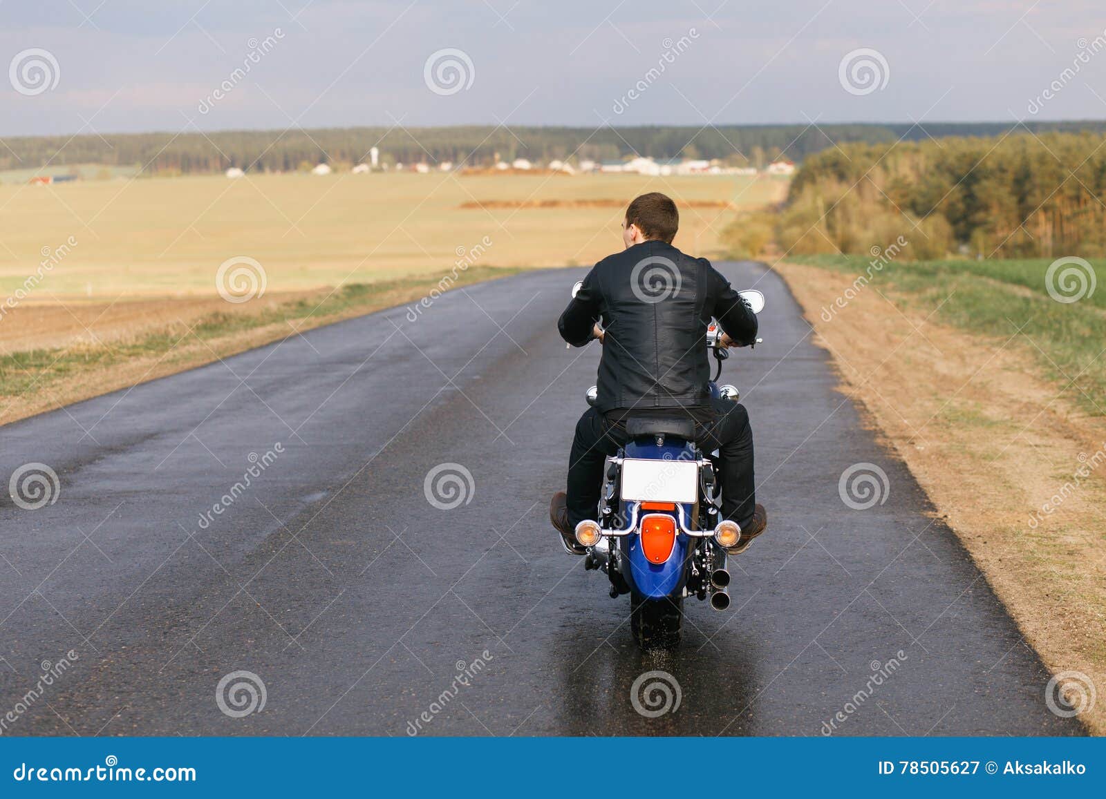 Man on motorcycle stock image. Image of lifestyles, ride - 78505627