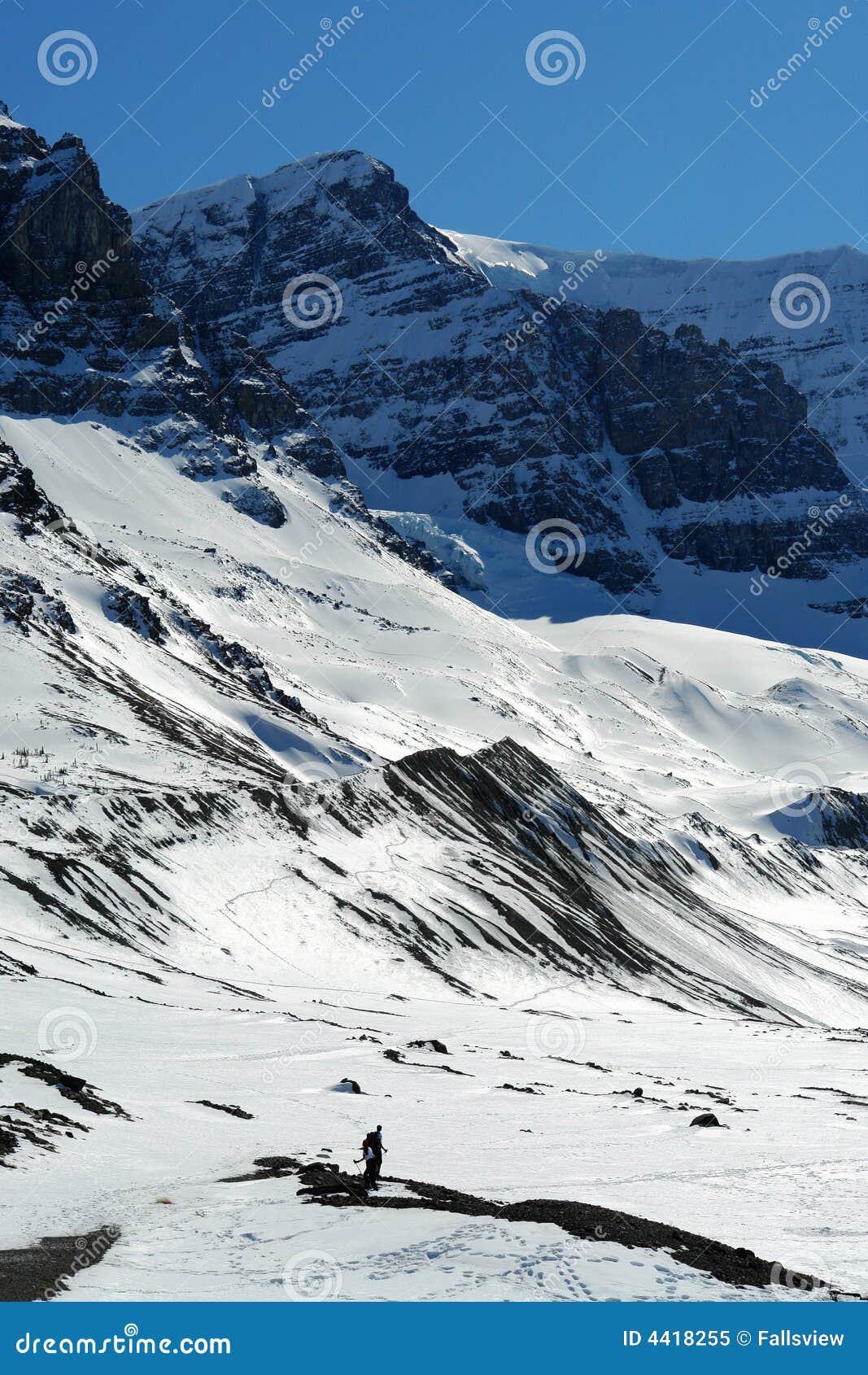 Man and mountain stock image. Image of mountain, rocky - 4418255
